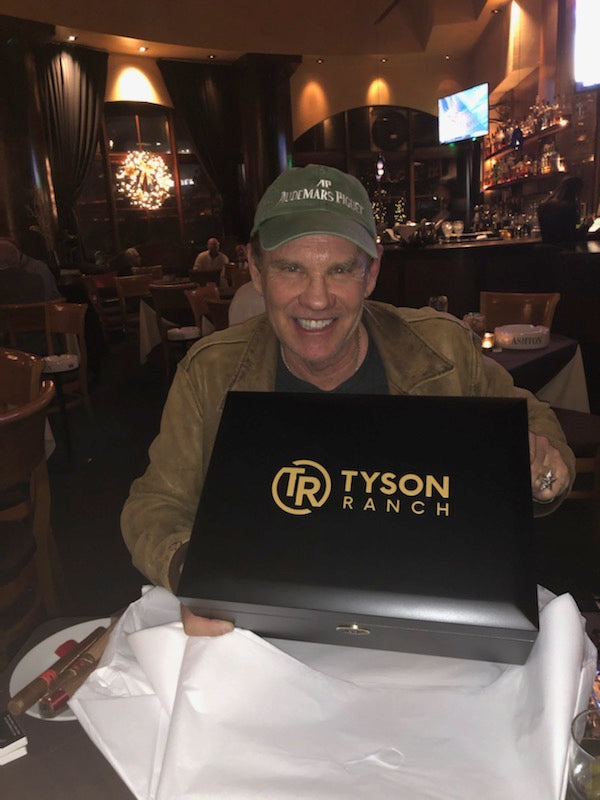 Mike Tyson's "Tyson Ranch Humidor" by Daniel Marshall filled with DM C ...